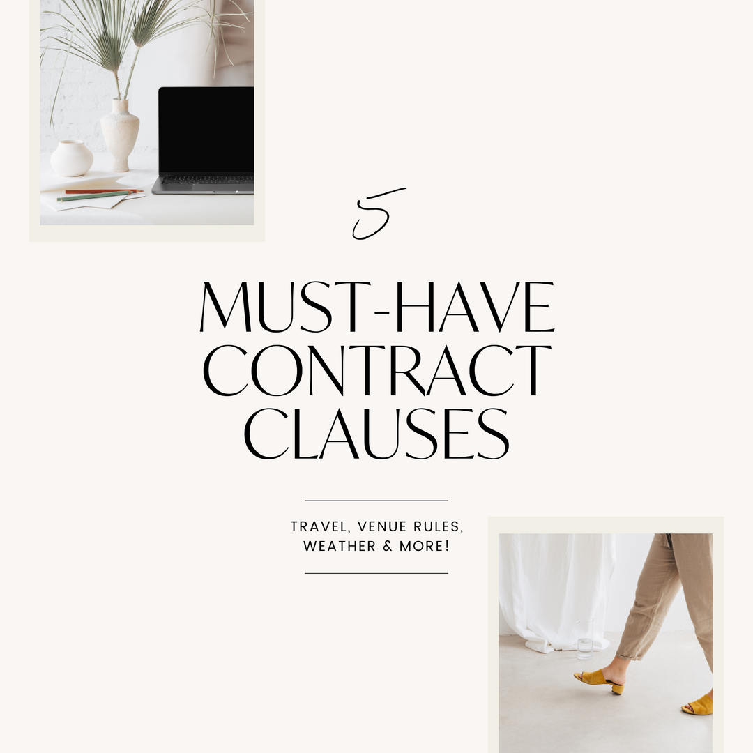 5 Must-Have Contract Clauses For Photographers – The Artists' Lawyer